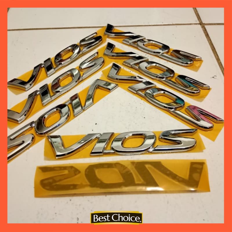 Jual emblem vios atau tulisan Vios belakang | Shopee Indonesia