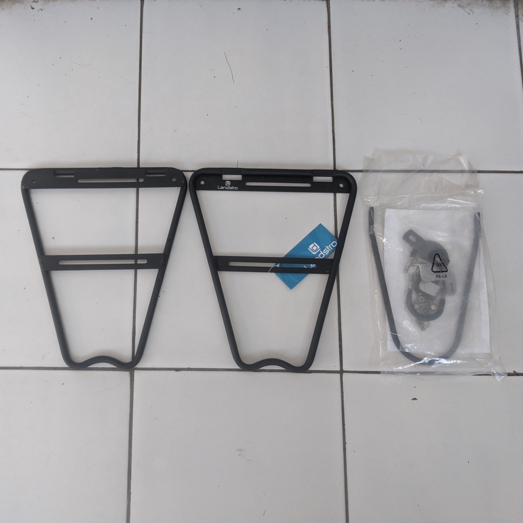 Jual Landstro Original Bike Front Rack Rak Depan Sepeda Pannier Touring ...