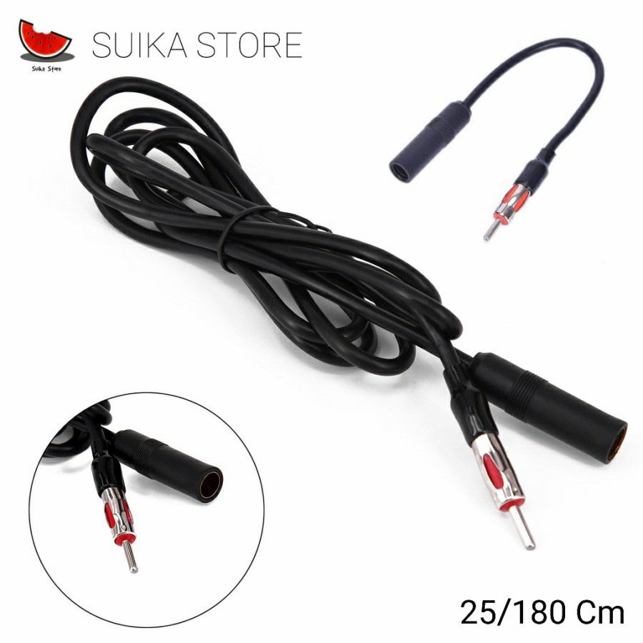 Jual Kabel Adapter Extension Antena Radio AM FM Untuk Mobil - 25Cm ...