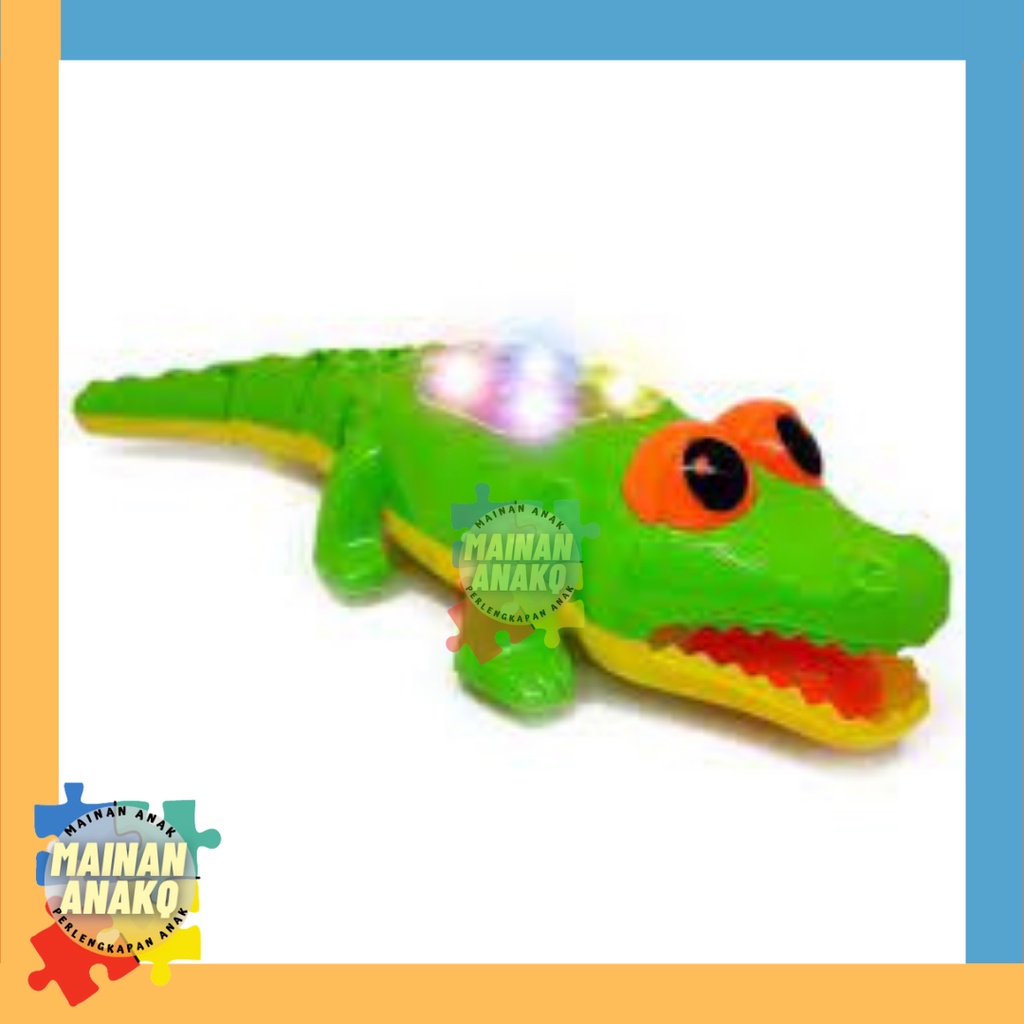 Jual MAINAN ANAK BUAYA TARIK BISA NALA DAN BERGERAK / MAINAN EDUKATIF ...