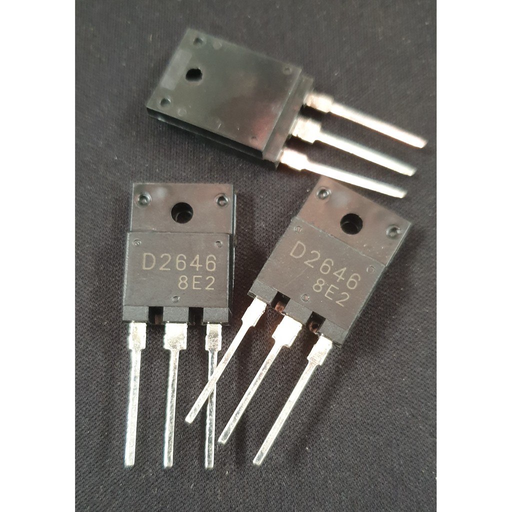 Jual Transistor D2646 2SD2646 Color TV Horizontal Deflection Output ...