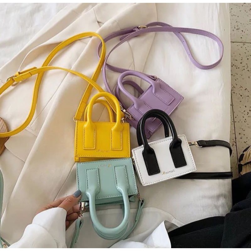 Jual MICHA BAG - MINI VINTAGE KOREAN | Shopee Indonesia