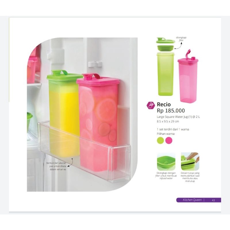 Jual MOORLIFE RECIO BOTOL AIR 2 LITER(1PCS) | Shopee Indonesia