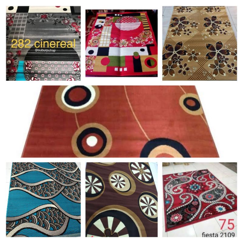 Jual karpet moderno jumbo minimalis, batik, bunga 210x310 | Shopee ...
