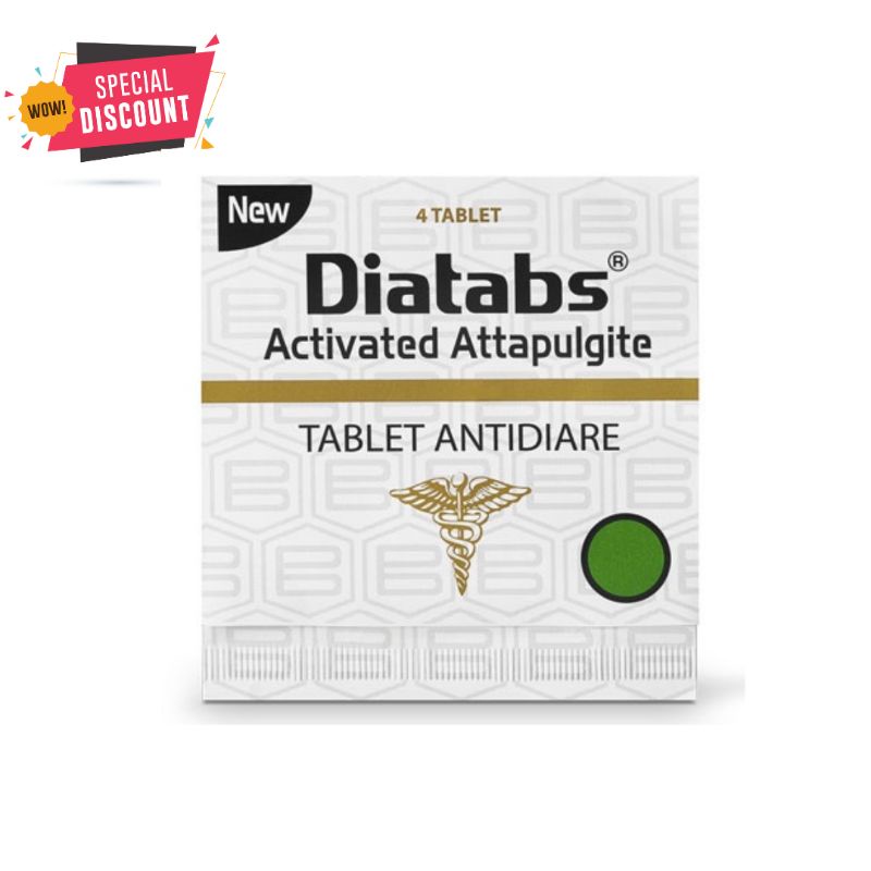 Jual Diatabs new tablet 4's | Shopee Indonesia