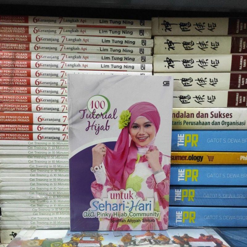 Jual BUKU ORIGINAL 100 TUTORIAL HIJAB untuk SEHARI-HARI ala PINKY HIJAB ...