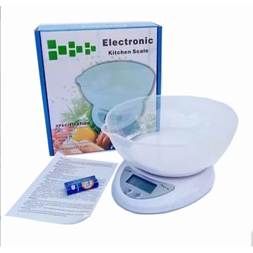 Jual TIMBANGAN DAPUR DIGITAL MANGKOK/Timbangan Kue Digital Electronic 5 kg B05 /Timbangan ...