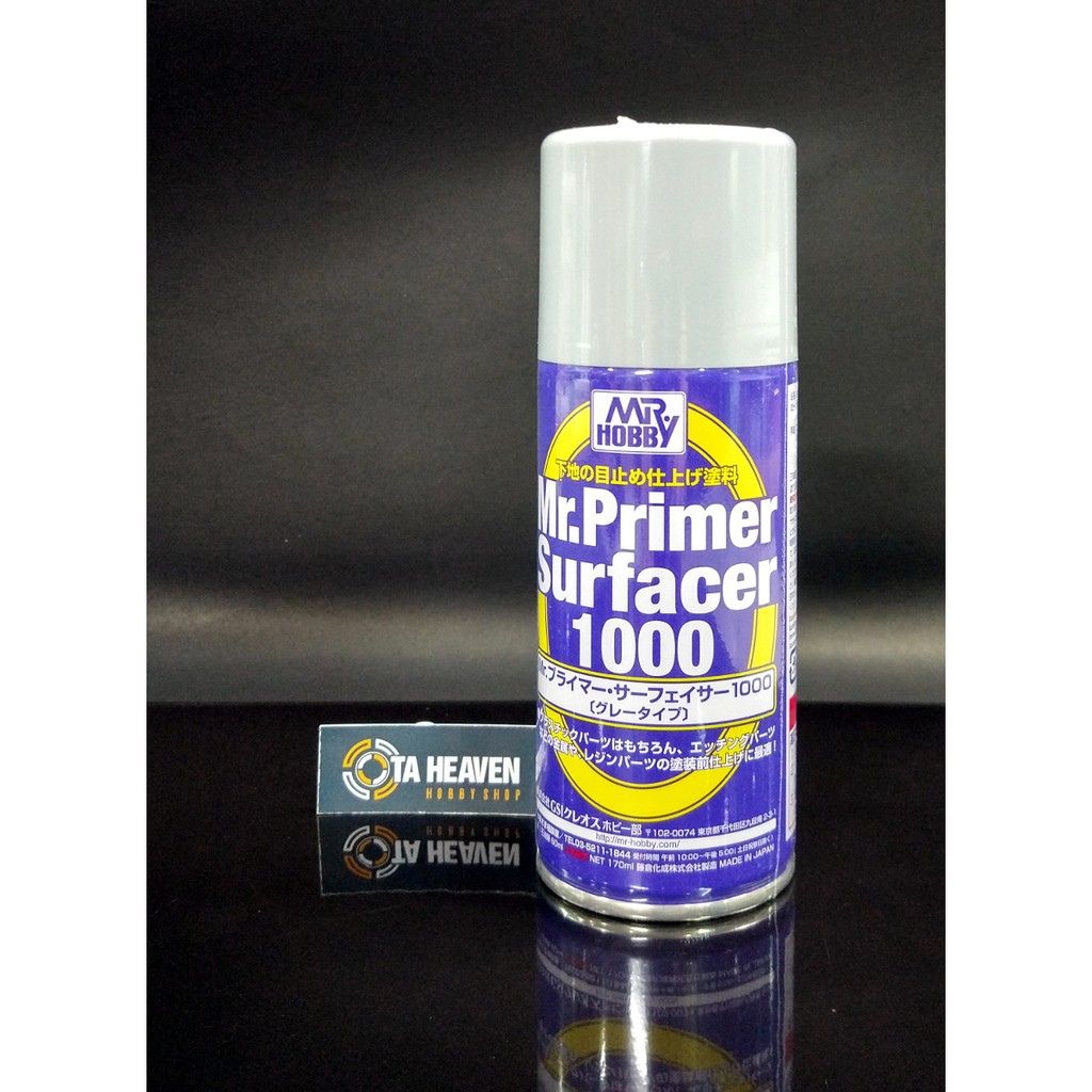 Jual Mr Primer Surfacer 1000 SPRAY - Cat PRIMER Gundam Model Kit Paint ...