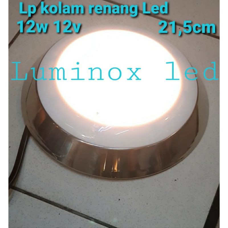 Jual lampu kolam renang swimming pool light 12watt 12w underwater lamp ...