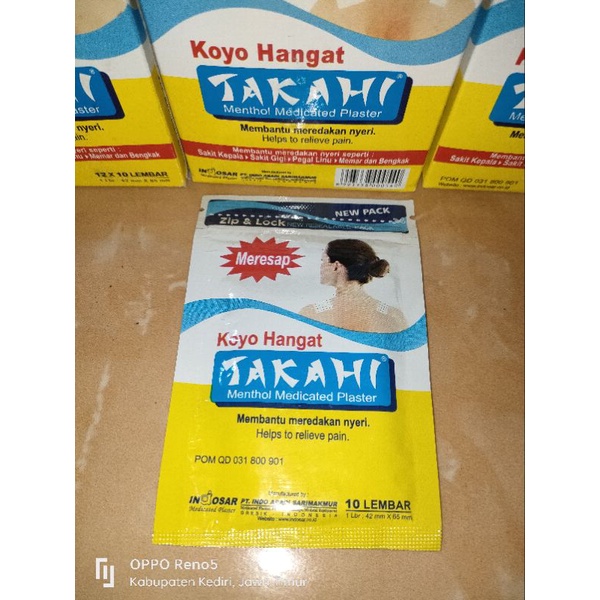 Jual Takahi Koyo Hangat dan Hot 10 lembar | Shopee Indonesia