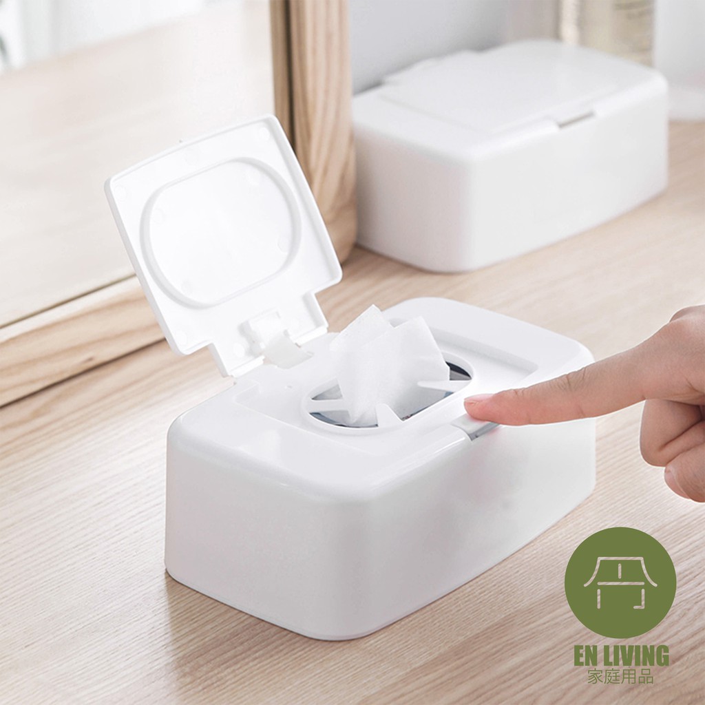 Jual EN LIVING Wet Tissue Push Flap Storage / Tempat Tissue Basah ...