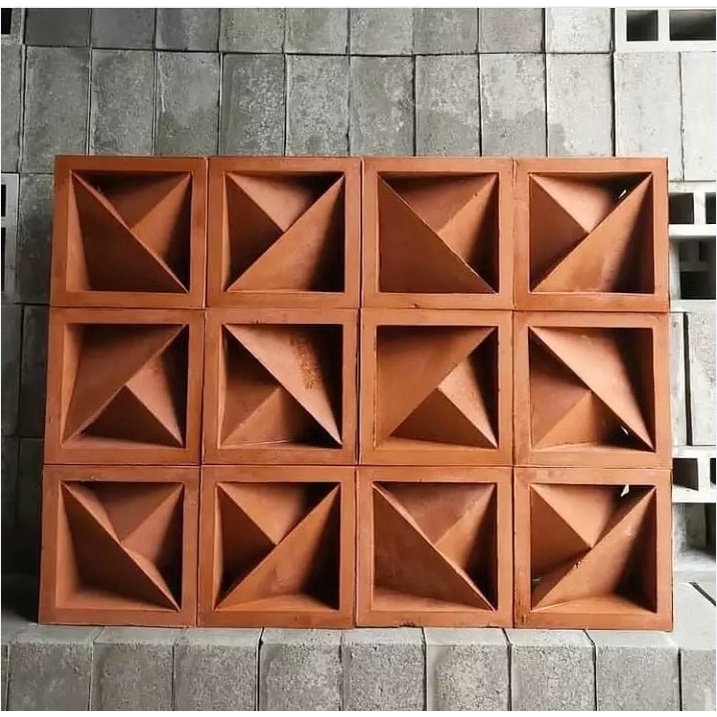 Jual cetakan roster kode R02 uk. 20x20 2 muka fiberglass | Shopee Indonesia