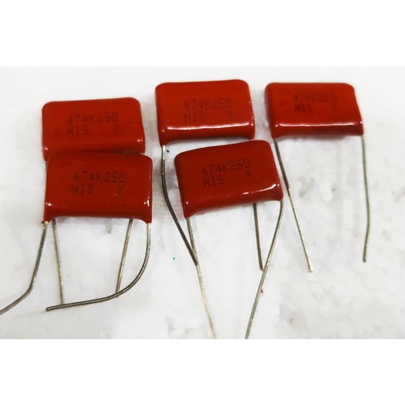 Jual Capasitor Milar 474 250V (10pcs) | Shopee Indonesia
