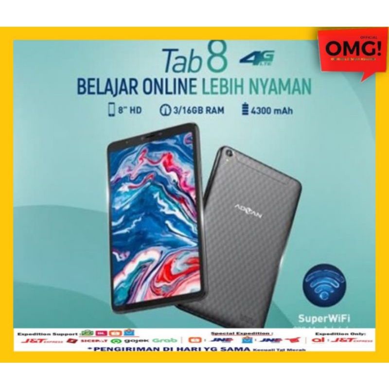 Jual ADVAN TAB A8 3/32 GTab 8001 BELAJAR ELITE 3/16 GALILEA 7 Garansi ...