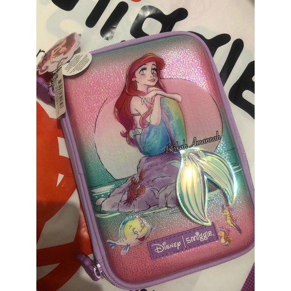 Jual pensil case smiggle disney ariel/smiggle ariel/tempat pensil ...