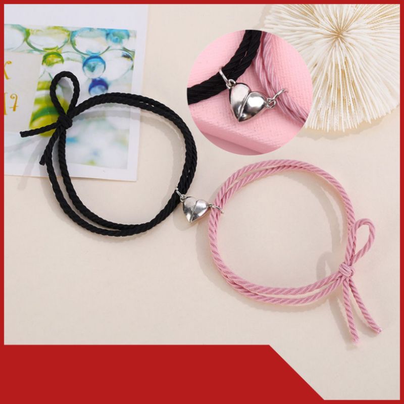 Jual Gelang Couple Magnet Love 2Pcs / Gelang Couple Pasangan Sahabat ...