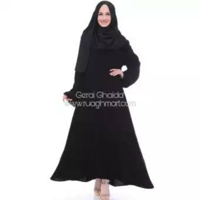 Jual Abaya hitam polos | Shopee Indonesia