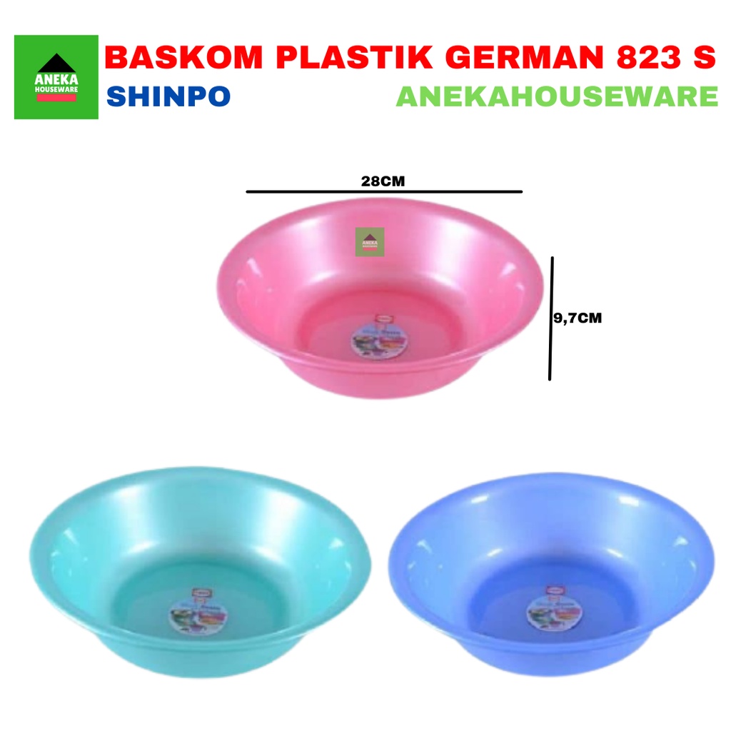 Jual Baskom Plastik German SIP-823 S 3 Liter Shinpo | Shopee Indonesia