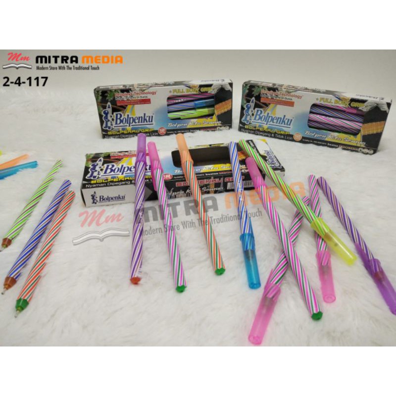 Jual BULPEN / PULPEN / PENA / BULPENKU ULIR ISI 12 PCS MURAH | Shopee ...