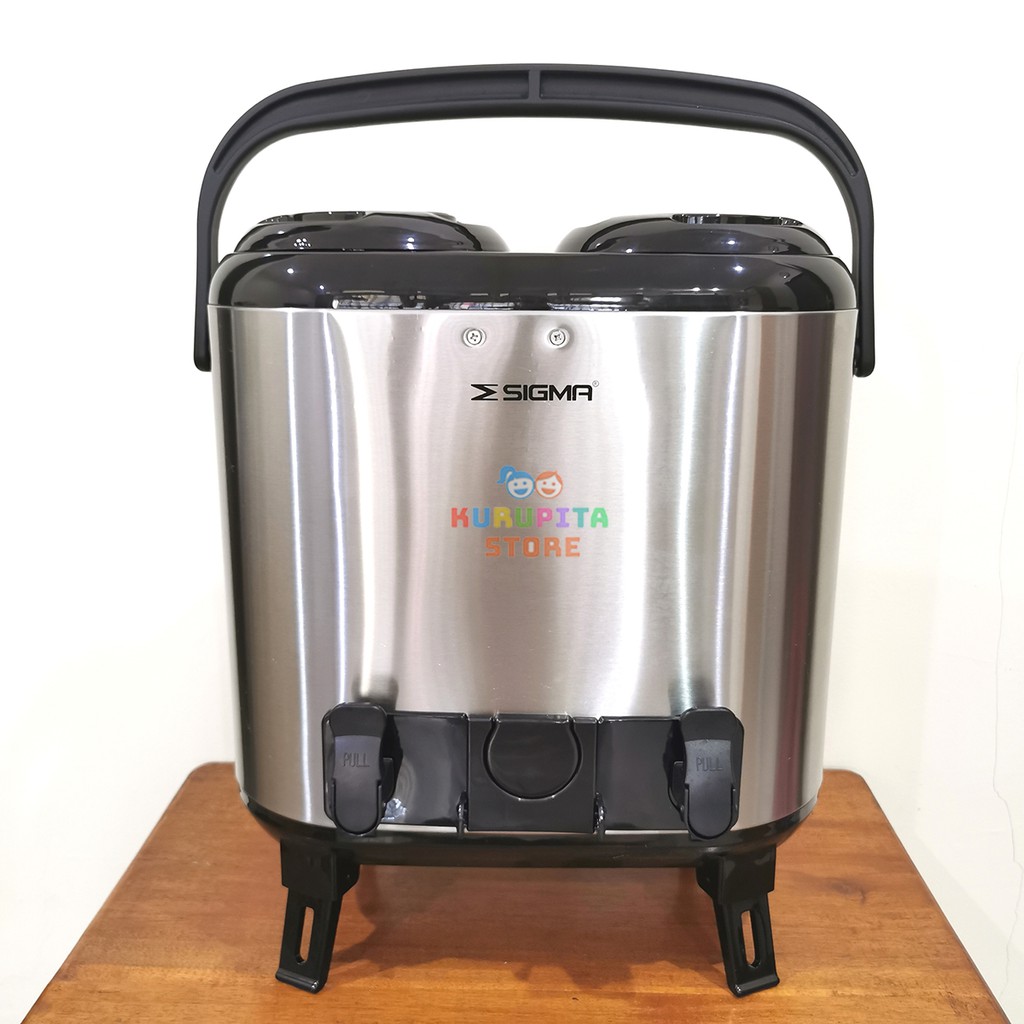 Jual Dispenser Termos Water Jug Air Panas / Dingin Sigma 15 Liter ...