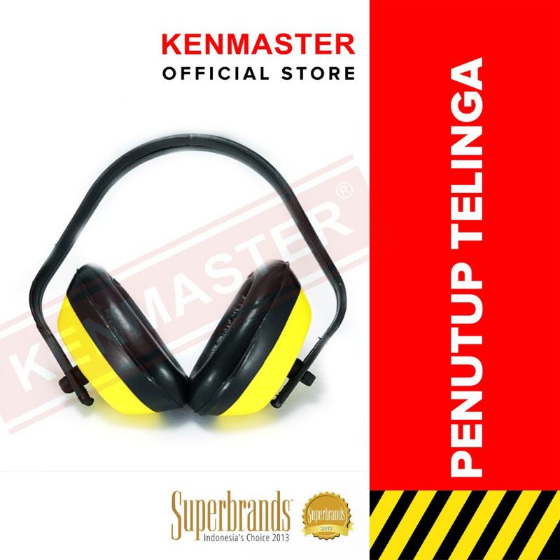 Jual Ear Muff Safety KENMASTER Penutup Pelindung Telinga/ Peredam Suara | Shopee Indonesia