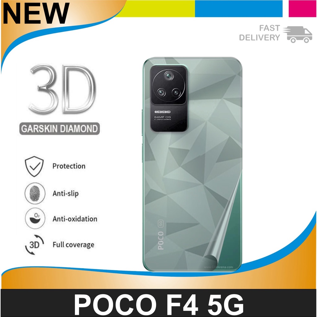 Jual Skin Carbon Diamond Poco F4 5G / Poco F4 GT 5G / Poco M4 Pro 4G ...