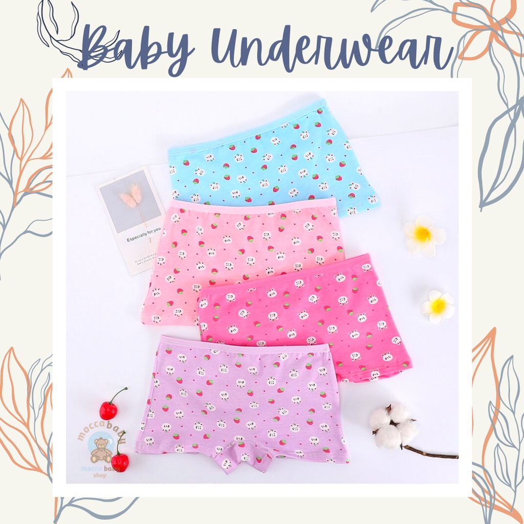 Jual PUNCAK 3.3 moccababy - XIAO TING CD STRAWBERRY BUNNY celana dalam anak perempuan bahan ...