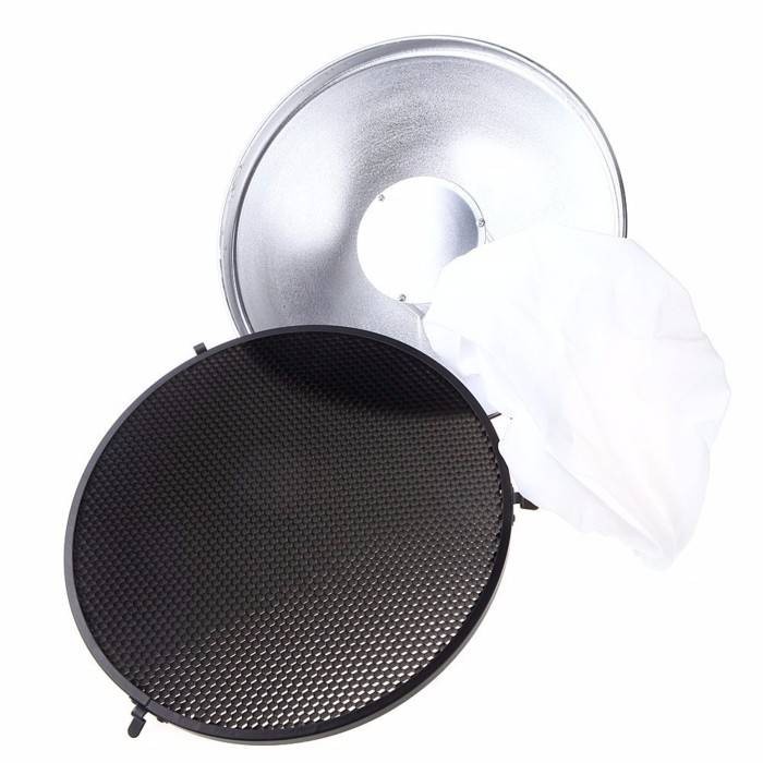 Jual Beauty dish 50 inch With Honey Comb + Diffuser | Shopee Indonesia