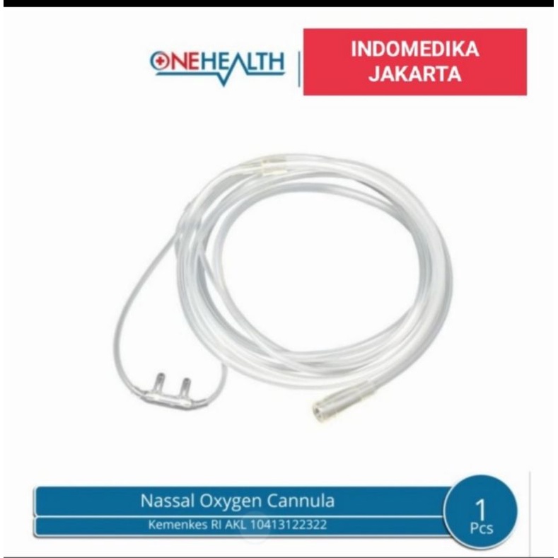 Jual Nasal Oxygen Cannula (DEWASA) / Nasal Kanul Oksigen / Selang ...