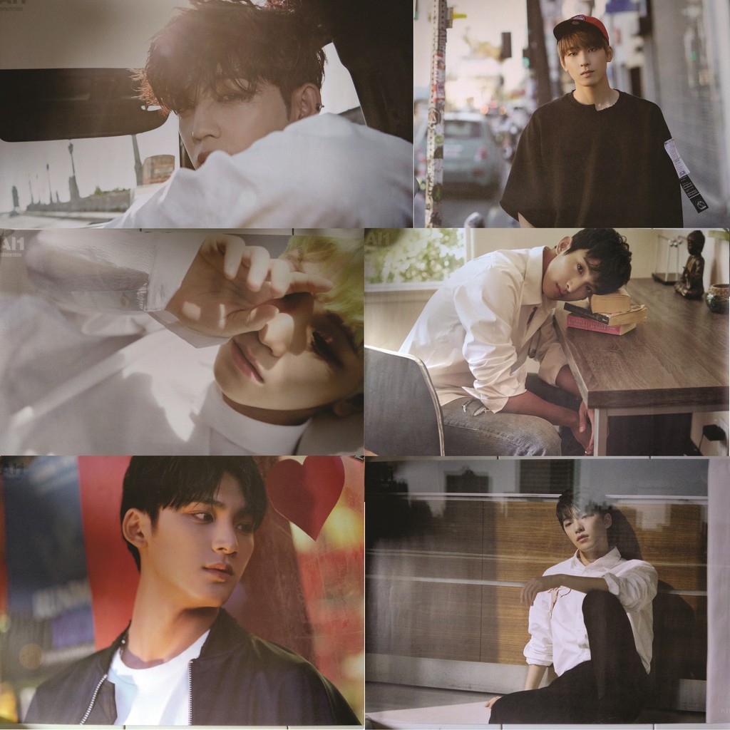 Jual SEVENTEEN / SVT Official Poster From Al1 Album Member ver | Shopee ...
