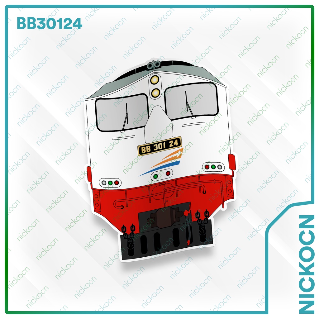 Jual Stiker Lokomotif BB301 | Shopee Indonesia
