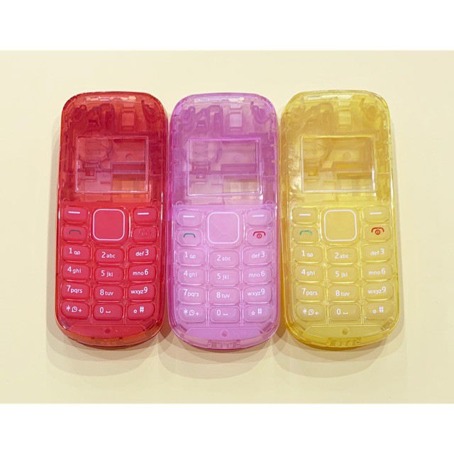 Jual Casing Nokia 1200, 1110, 1202, 1650 Full Set Warna Transparan ...
