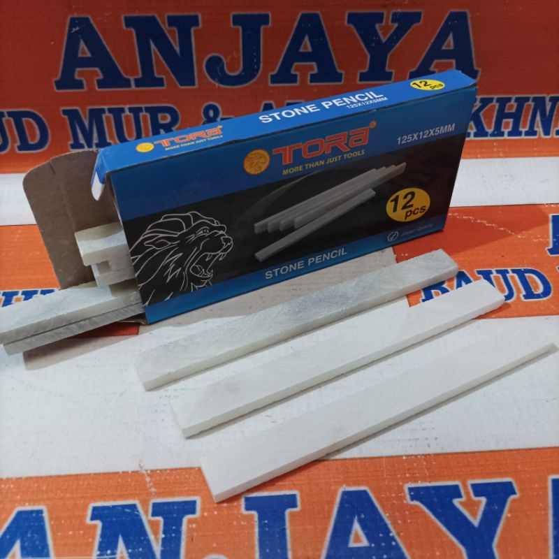 Jual TORA Stone Pencil / Kapur Besi ( 125 x 15 x 5 mm ) | Shopee Indonesia
