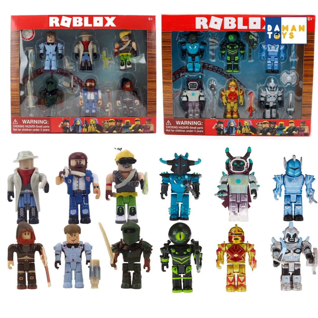 Jual Mainan Roblox Figure Set Figur Cake Topper Roblox murah | Shopee ...