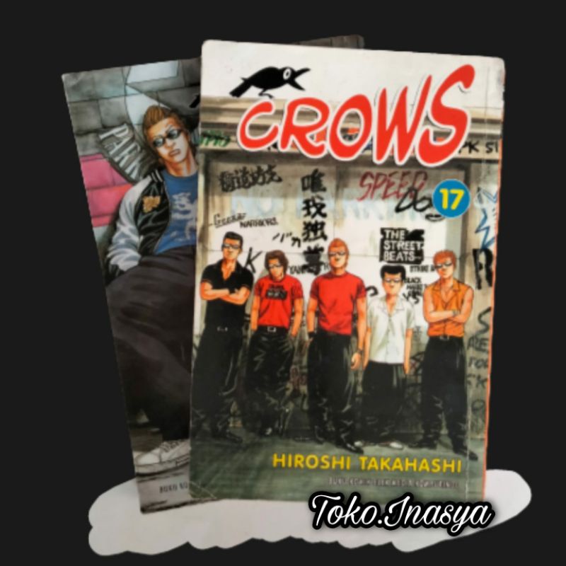 Jual MANGA / KOMIK CROWS (BY HIROSHI TAKAHASHI) / ORIGONAL | Shopee ...
