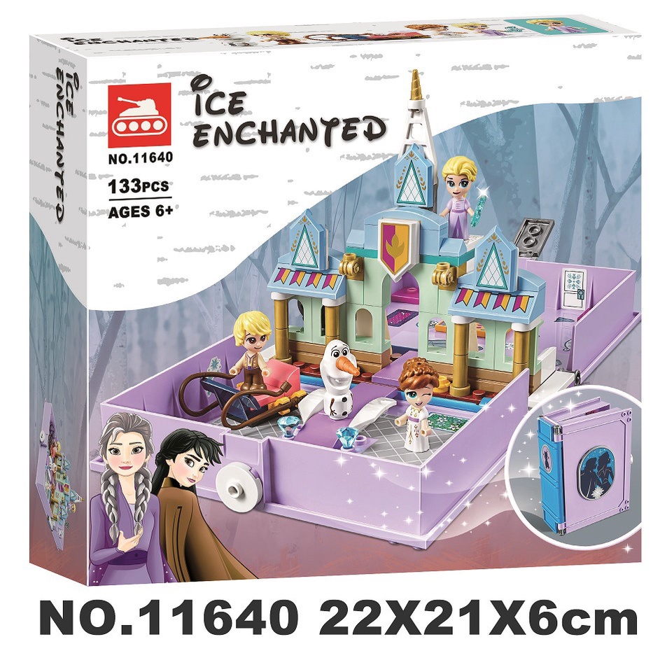 Jual Bricks Story Book Disney Princess StoryBook | Frozen | Mulan ...