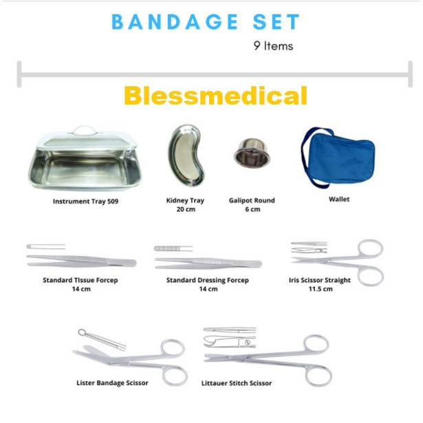 Jual Bandage Instrument Set / GV Set | Shopee Indonesia