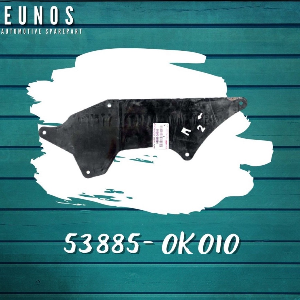 Jual SEAL LINER FENDER BELAKANG INNOVA / FORTUNER PN : 53885-0K010 ORI ...