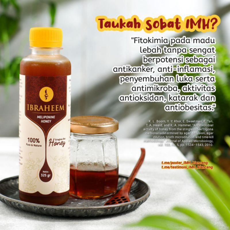 Jual Madu Klanceng Imh Madu Klanceng Original Asli | Shopee Indonesia
