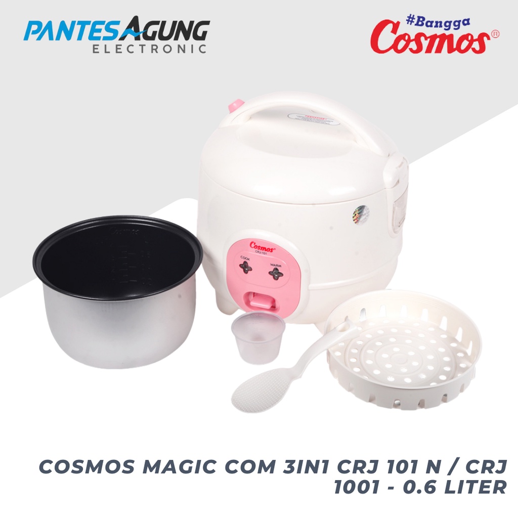 Jual Cosmos Magic Com 3in1 CRJ 101 N / CRJ 1001 - 0.6 Liter | Shopee ...