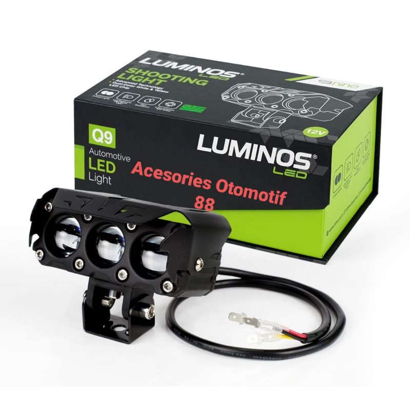 Jual Lampu led tembak sorot ORIGINAL Luminosled 9NINE Q9 projector ...