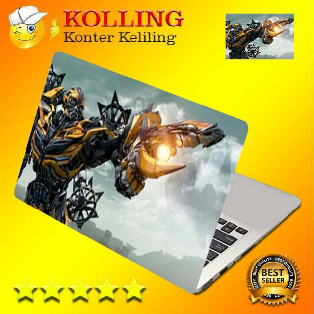 Jual Garskin Laptop transformers extintion Skin Laptop Stiker Laptop ...