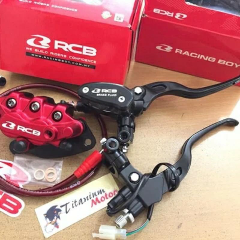 Jual master rem rcb set kaliper dan selang rem | Shopee Indonesia