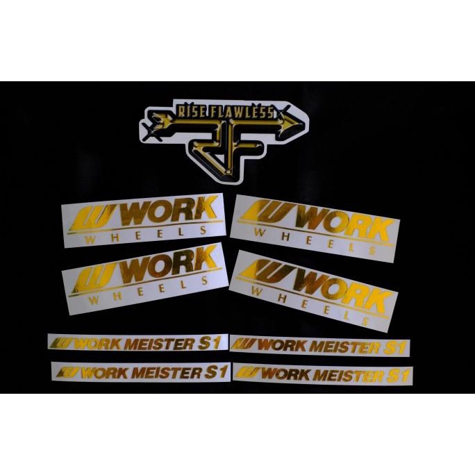 Jual Stiker Work Meister S1 Gold | Shopee Indonesia