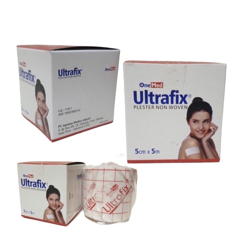 Jual Ultrafix 5cm x 5m Per Box Plester Luka Onemed | Shopee Indonesia
