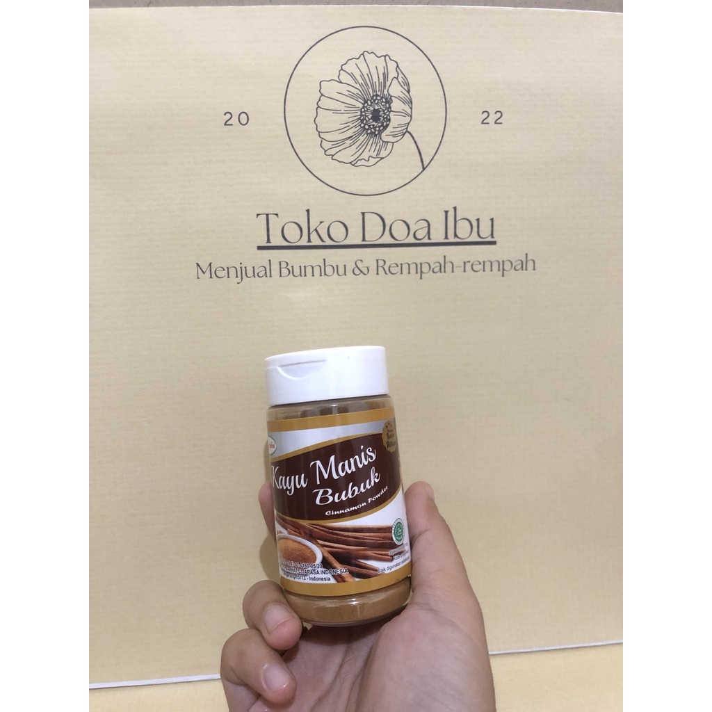 Jual Kayu Manis Bubuk Barkat Botol 50gr | Shopee Indonesia