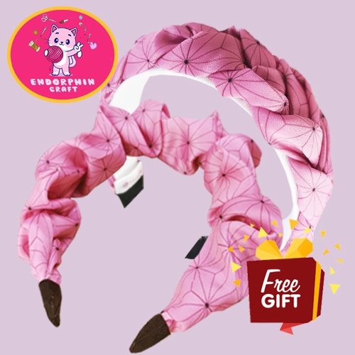 Jual NEZUKO BANDANA Endorphin.Craft/Anime Bandana/Bando Kepang/Bando ...