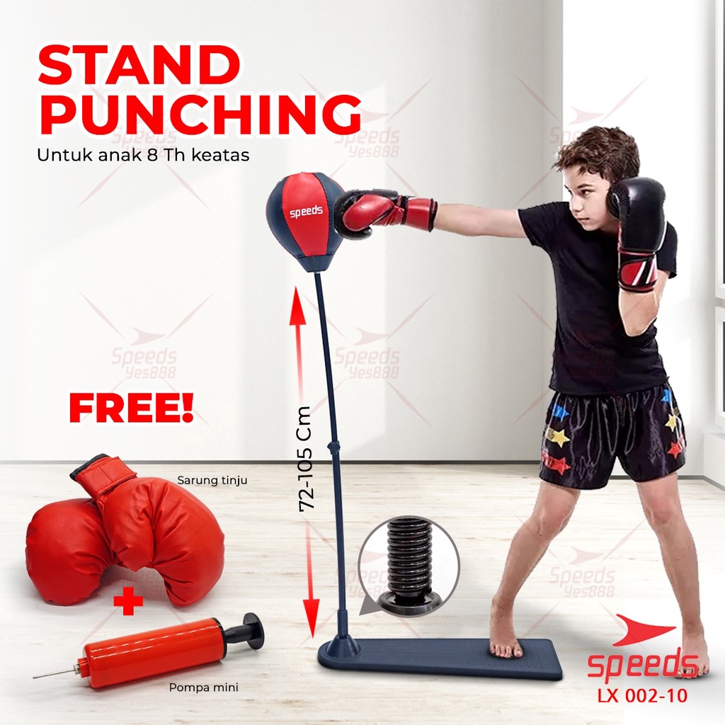 Jual SPEEDS Alat Latihan Pukulan Boxing Tinju Anak-Anak Speed Ball ...