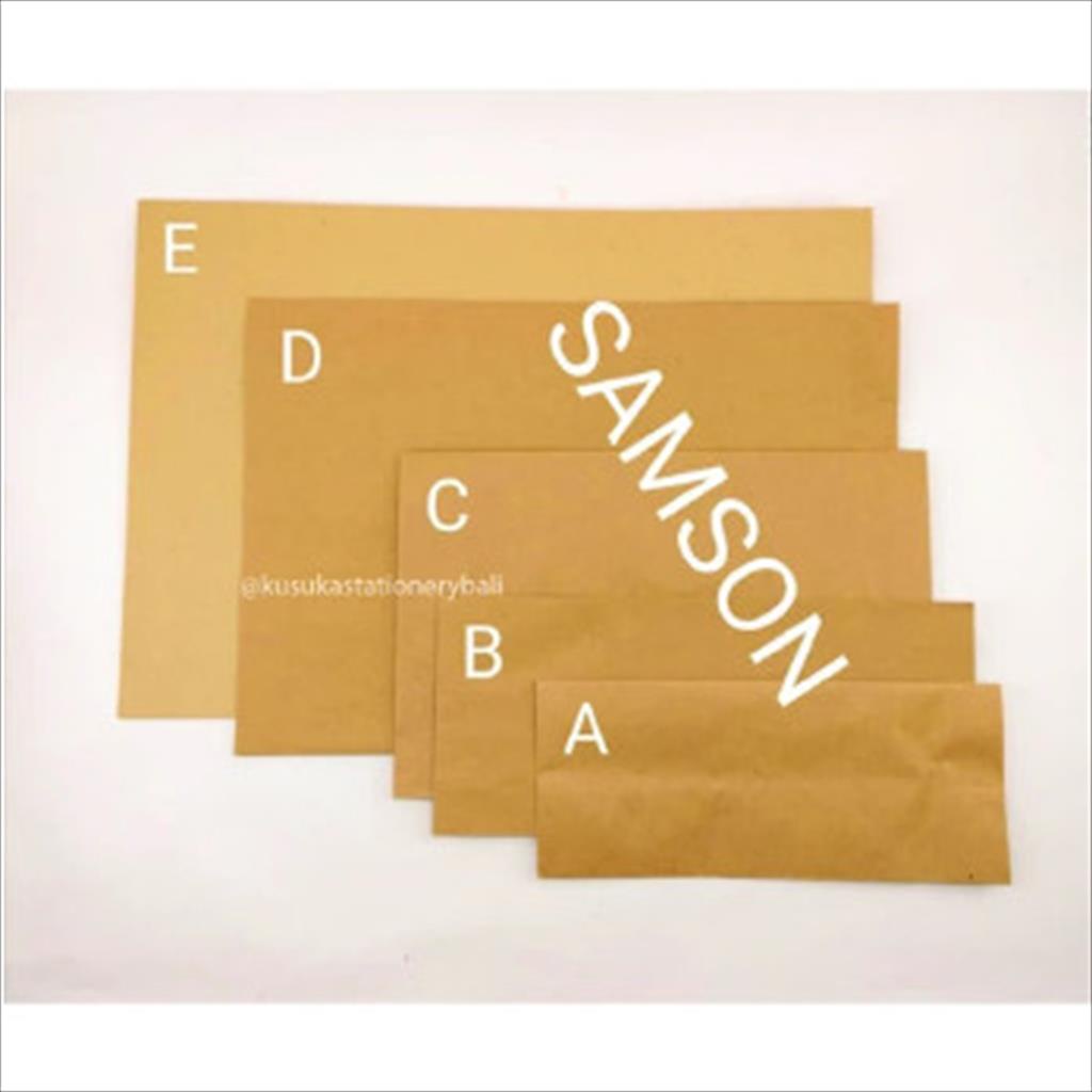 Jual Amplop Coklat Samson / Amplop Foto Rontgen/Ronsen /Amplop Dokumen ...