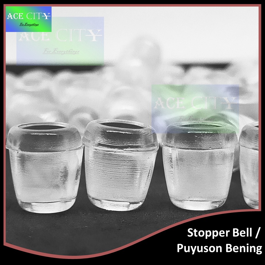 Jual Stopper bell bening 100 pcs - Bening | Shopee Indonesia
